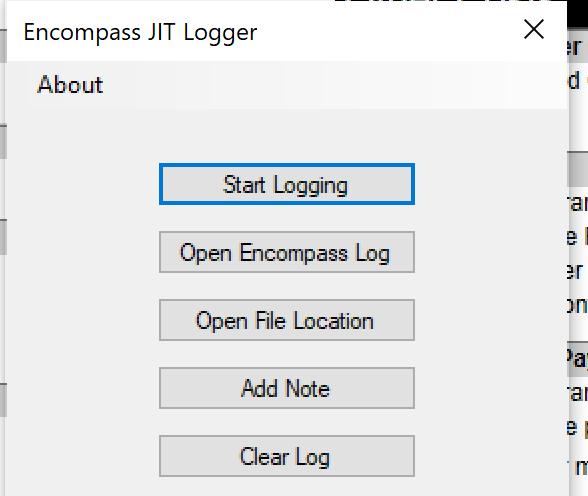 Encompass Just In Time Debug – LodeStar Software Solutions